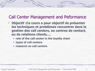 Call center Management | PPT