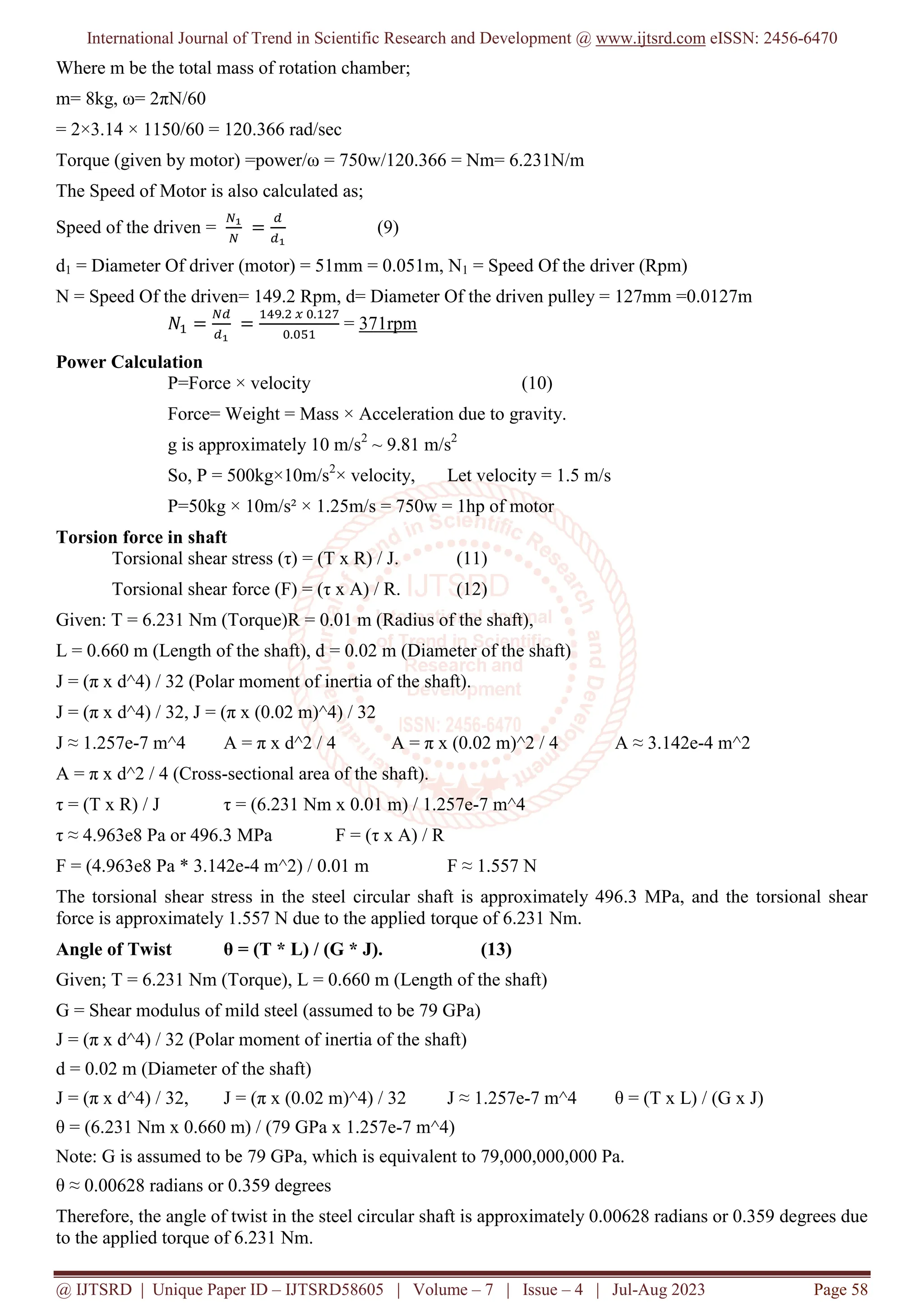 Design of a Universal Sieving Machine | PDF
