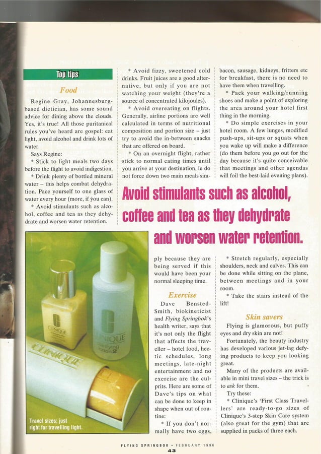 Article Springbok Magazine | PDF