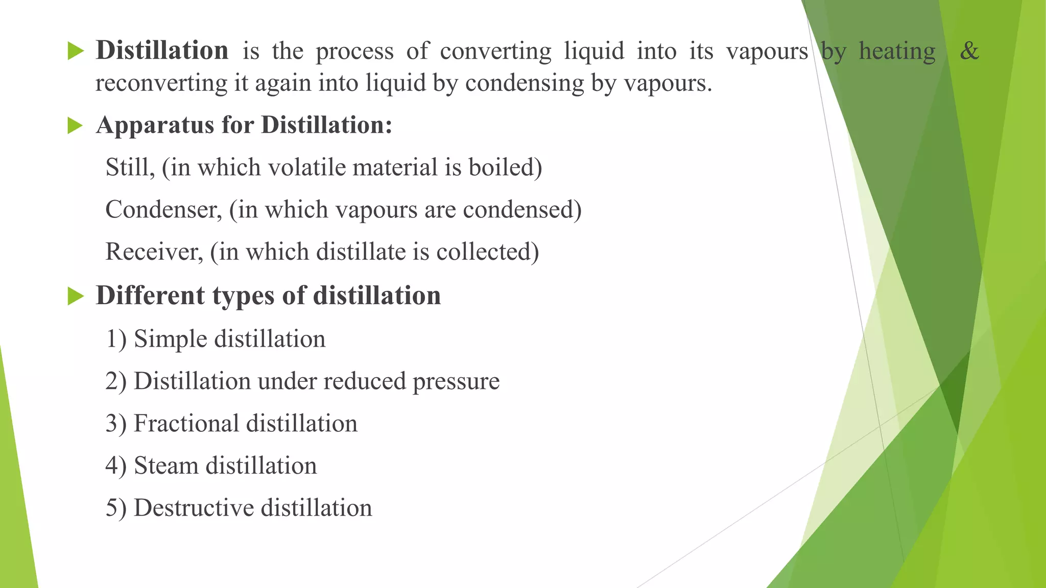 11 distillation | PPTX