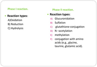 11 drug metabolism | PPTX