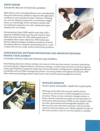 PSSI Brochure | PDF