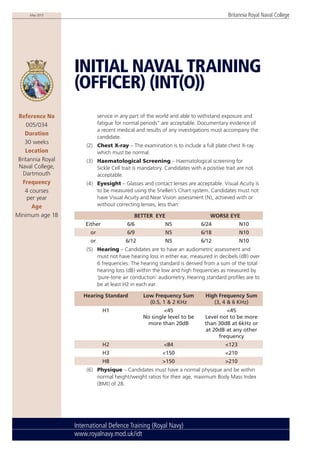 Initial Officer Training | PDF