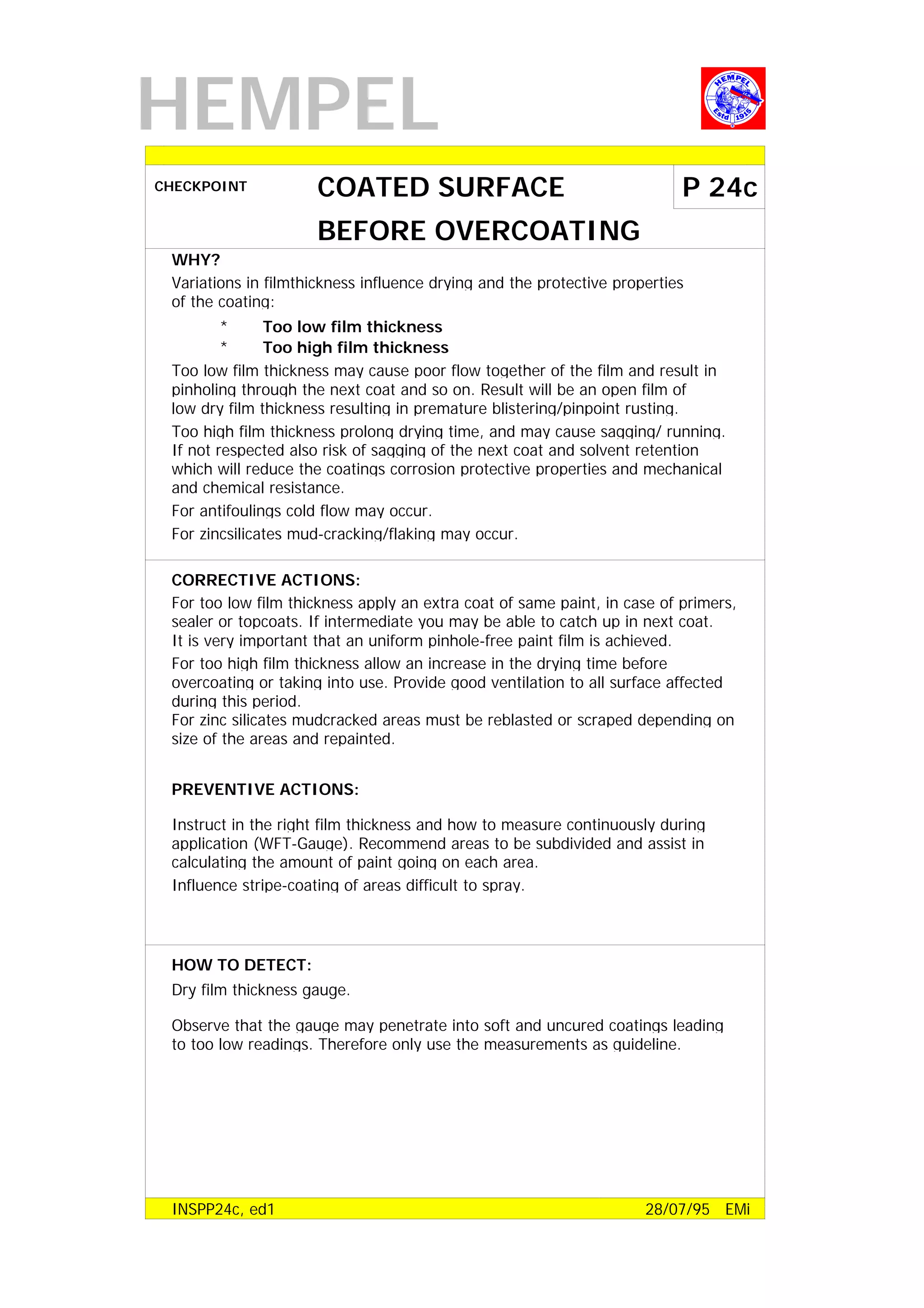 Hempel Coating Reference Handbook | PDF