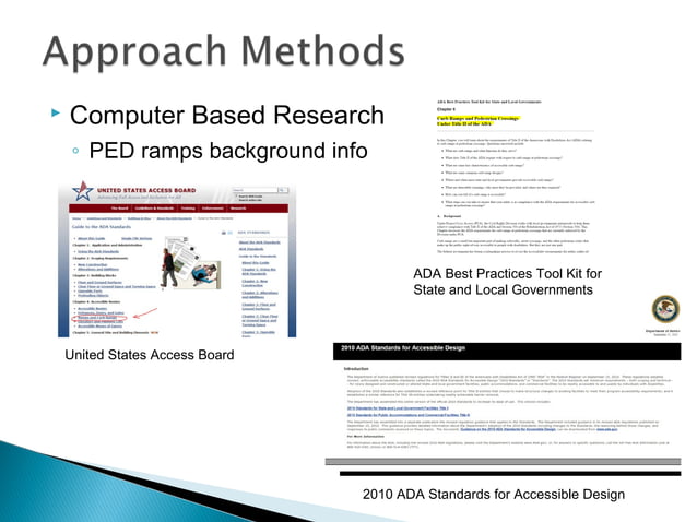 ADA PED RAMPS PRESENTATION | PPT