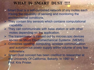 SMART DUST | PPTX