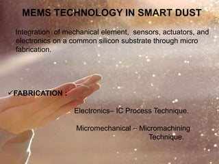 SMART DUST | PPTX