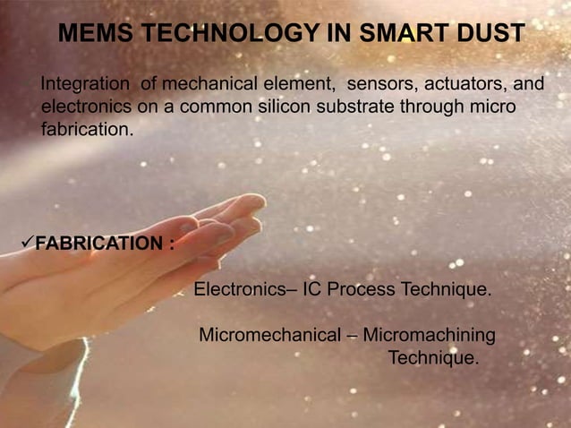 SMART DUST | PPTX