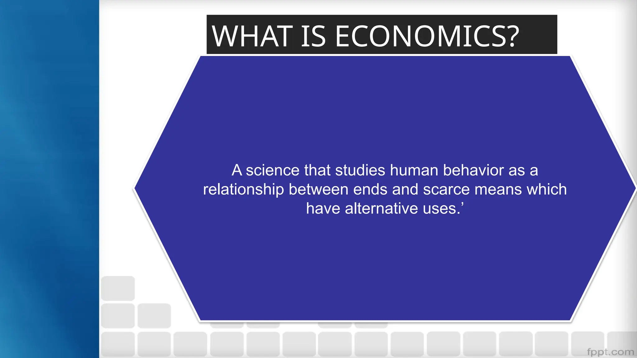 11 Economics week_Introduction to Economics | PPTX | Economy | Business ...