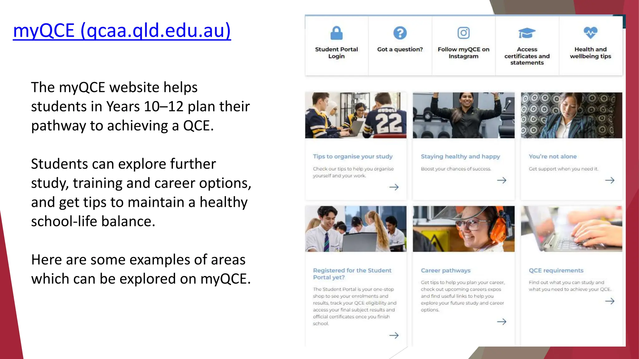 11EHS myQCE and Student Portal presentation.pptx