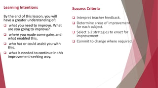 11EHS Term 3 Week 1 Unit 1 Review: Feedback and improvementpptx | PPT