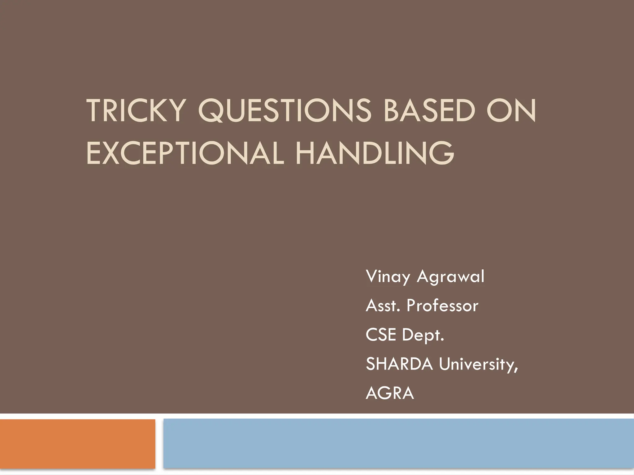 11Exceptional Handling In Python Language.pptx