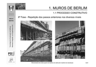 11 Execução de muros de Berlim e muros de Munique - 14ª e 15ª aulas ...