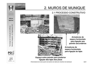 11 Execução de muros de Berlim e muros de Munique - 14ª e 15ª aulas ...