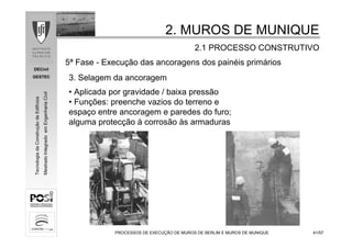 11 Execução de muros de Berlim e muros de Munique - 14ª e 15ª aulas ...