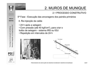 11 Execução de muros de Berlim e muros de Munique - 14ª e 15ª aulas ...