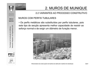 11 Execução de muros de Berlim e muros de Munique - 14ª e 15ª aulas ...