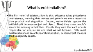 11 existential analytic psychology | PPTX