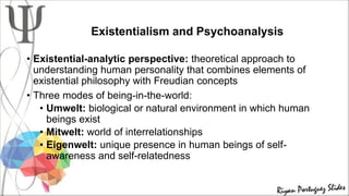 11 existential analytic psychology | PPTX