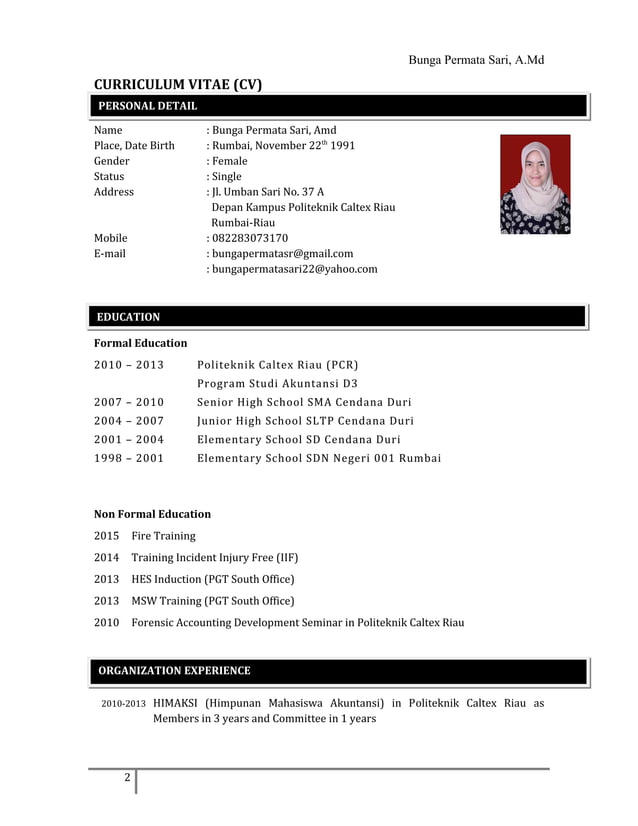 CV Bunga Permata Sari | PDF