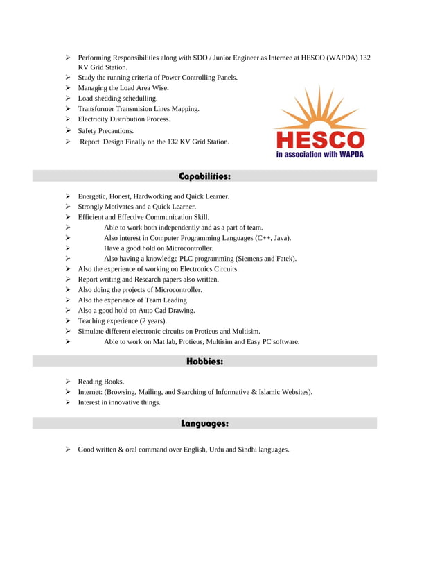 RANA WAQAR CV Karachi Updated 2016 | DOC