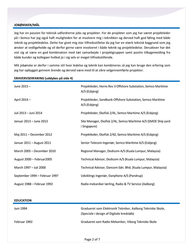 CURRICULUM VITAE_2015_DK | PDF