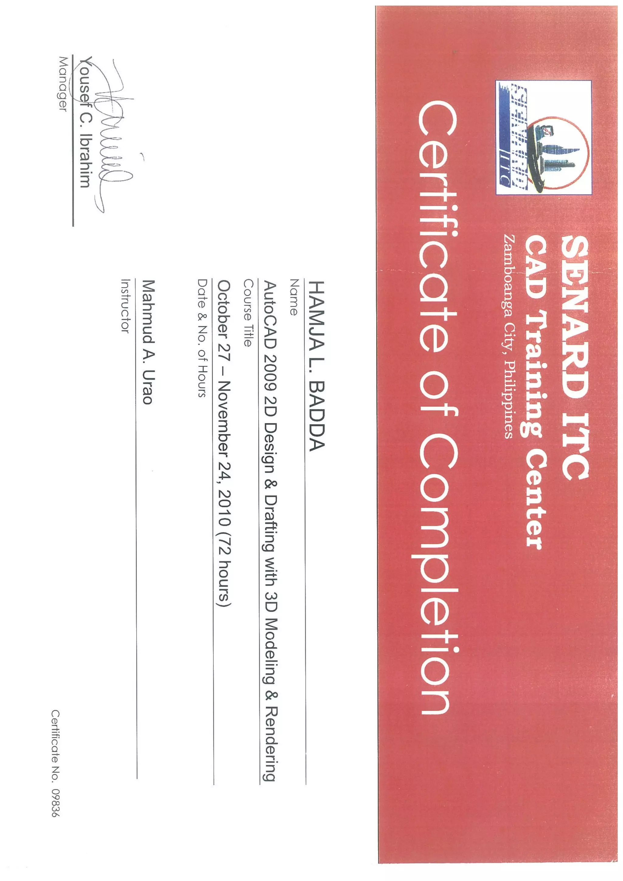 Certificate Cad | PDF