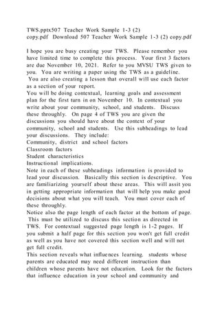 11Factors that Affect the Teaching and Learning Process | DOCX ...