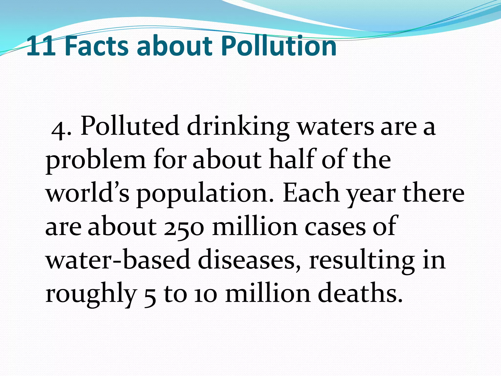 11 facts about pollution | PPT