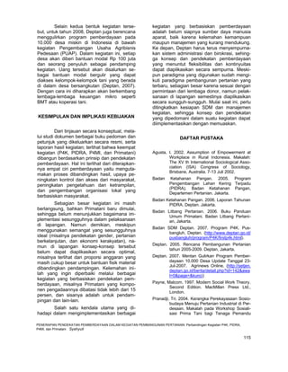 Pemberdayaan Petani dalam Pembangunan Pedesaan dan Pertanian | PDF