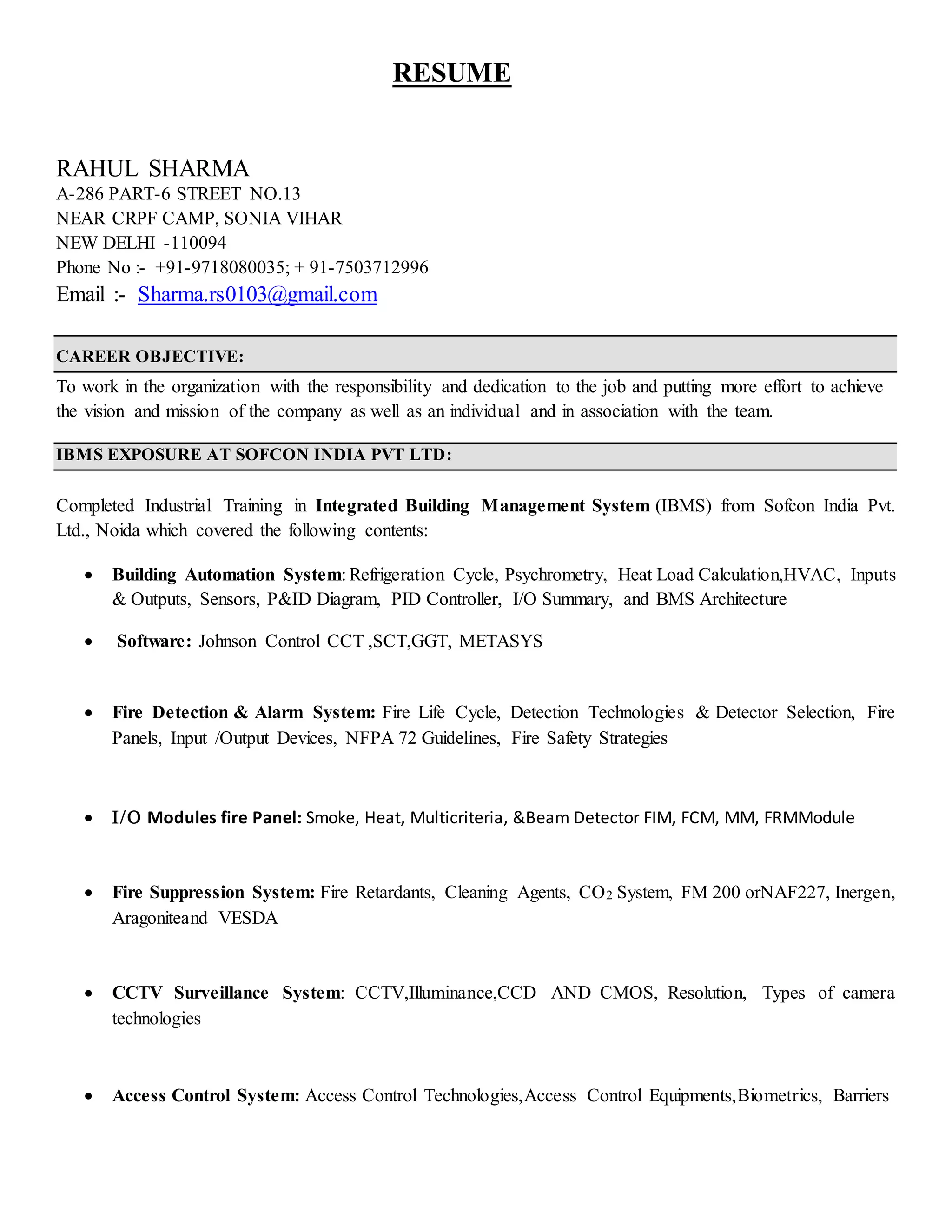 Rahulsharma Resume1 | DOCX