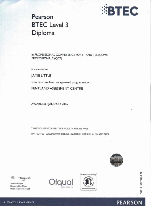 BTEC IT-Telecoms | PDF