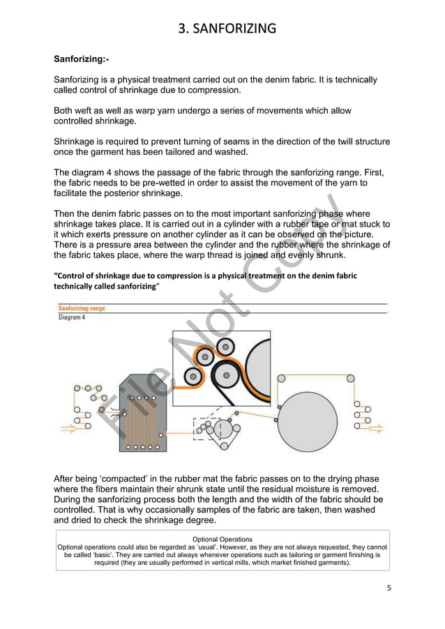 finishing process on denim fabric deepak | PDF | Needlework | Arts and ...