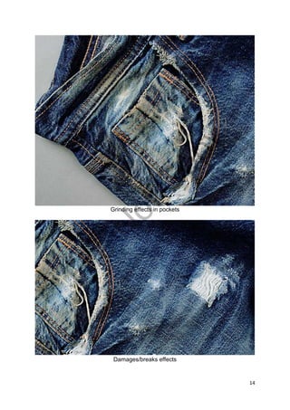 finishing process on denim fabric deepak | PDF