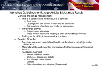Systems Assessment - Workshop Framework | PPT