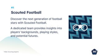 The Best Football Scouting Websites: 11 Great Examples | PDF