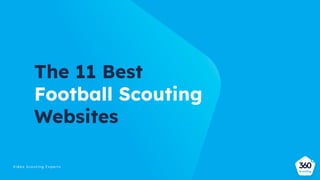 The Best Football Scouting Websites: 11 Great Examples | PPT
