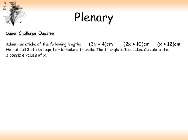 11) Forming and Solving Equations.pptx