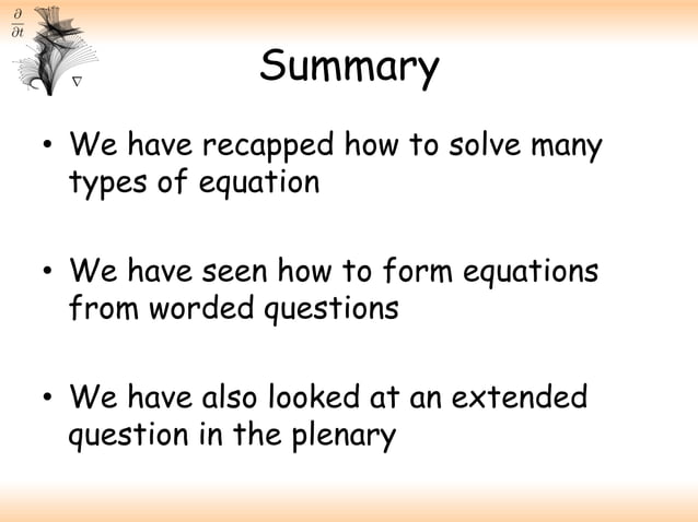 11) Forming and Solving Equations.pptx