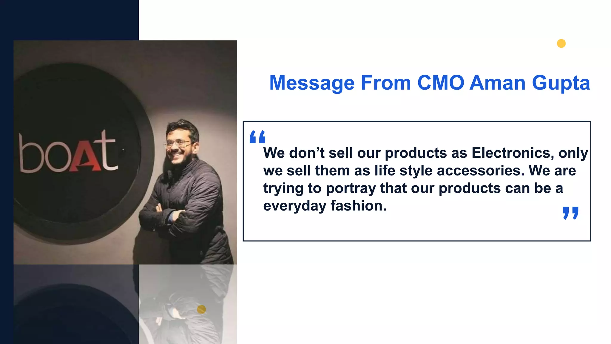 The Success story of Aman Gupta co-founder of BoAt | PPTX