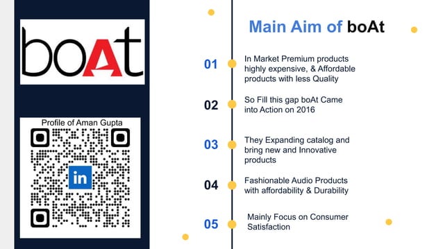 The Success story of Aman Gupta co-founder of BoAt | PPTX