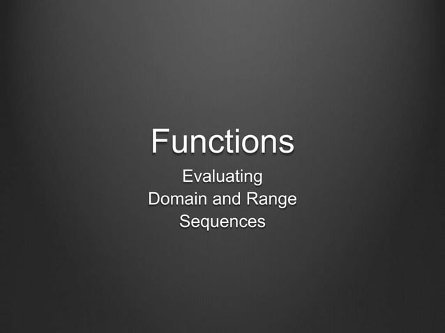 A1 11 functions | PPT