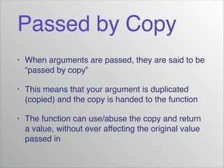 11. Functions II | PPT