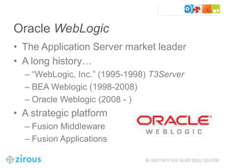 11g boot camp weblogic and adf | PPTX