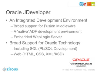 11g boot camp weblogic and adf | PPT