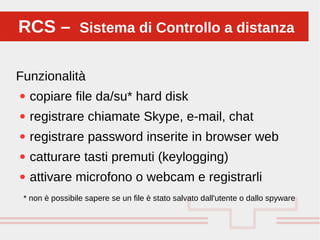 Sicurezza in rete: Hacking Team | ODP