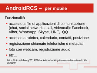Sicurezza in rete: Hacking Team | ODP