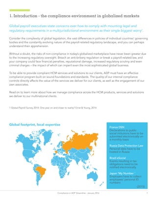 Global Compliance Across the ADP Portfolio | PDF