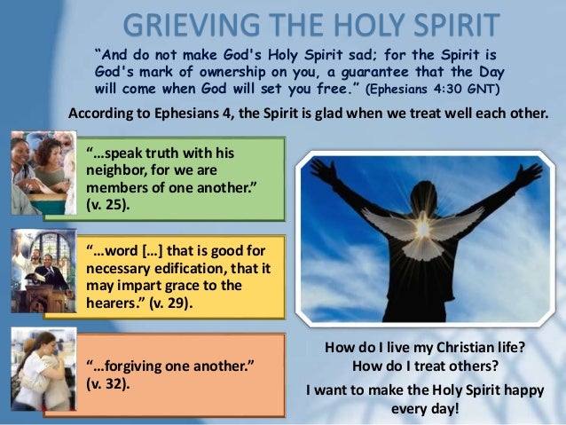 11 grieving and resisting the spirit