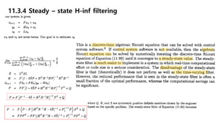 Sensor Fusion Study - Ch11. The H-Infinity Filter [김영범] | PDF